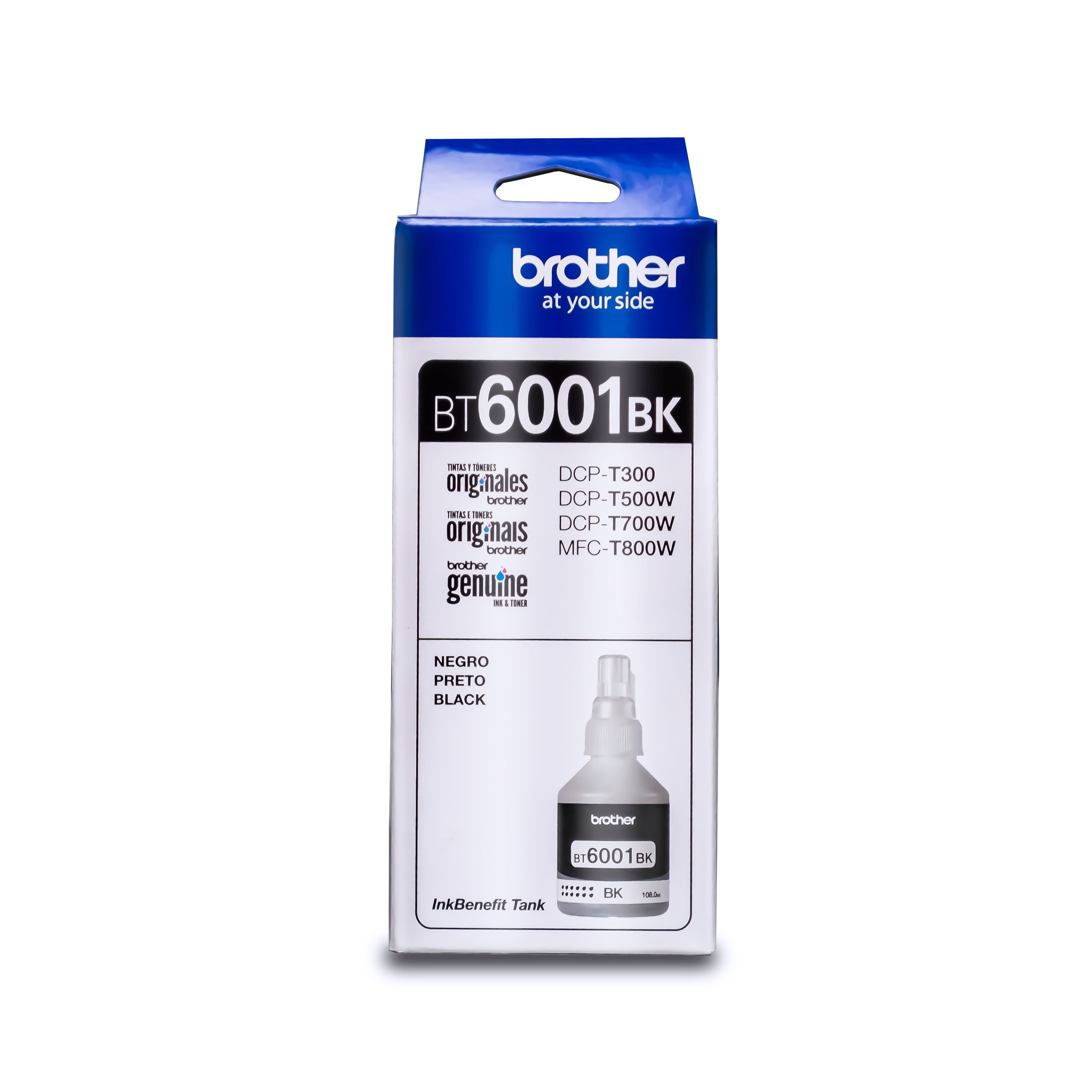 TINTA BT 6001BK DCP T300W/T500W/T700W BROTHER